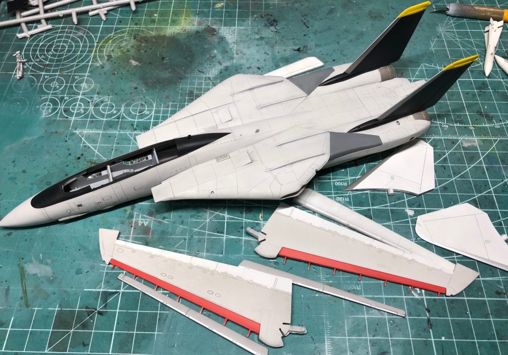 ハセガワ 1/72 F-14A 製作記 | JUNSANのミニチュア航空博物館