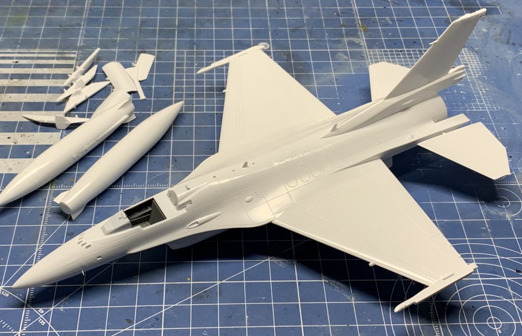 ハセガワ 1/72 F-2A 製作記 | JUNSANのミニチュア航空博物館