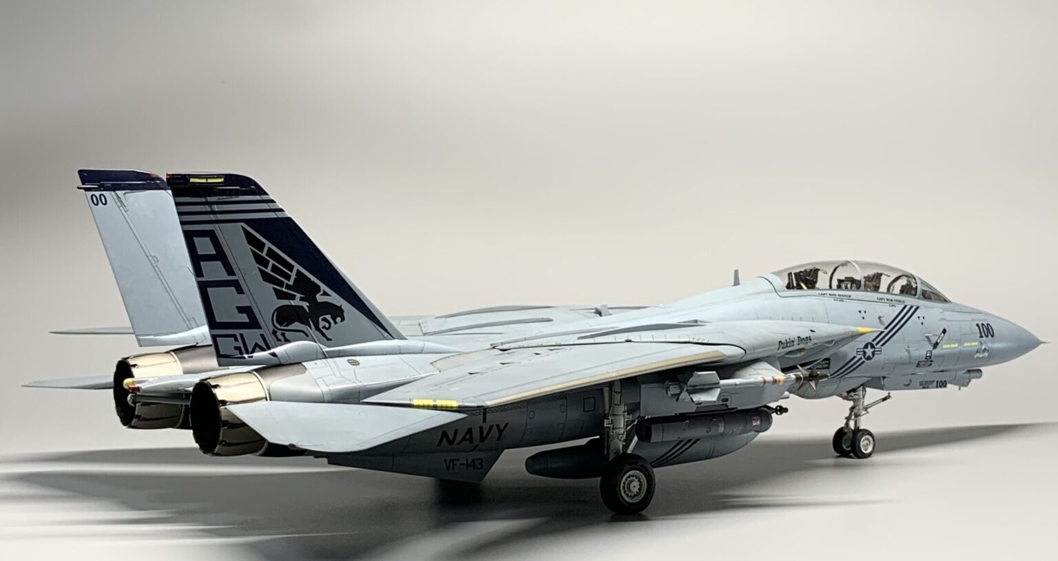 タミヤ 1/48 F-14B TOM CAT "Pukin Dogs" | JUNSANのミニチュア航空博物館