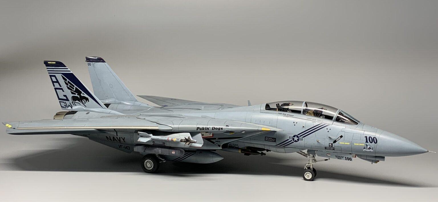 タミヤ 1/48 F-14B TOM CAT "Pukin Dogs" | JUNSANのミニチュア航空博物館
