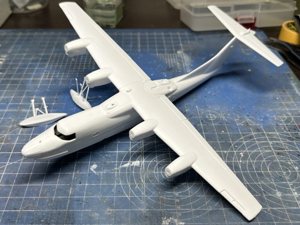 アオシマ 1/144 US-2 「試作機」製作記 | JUNSANのミニチュア航空博物館