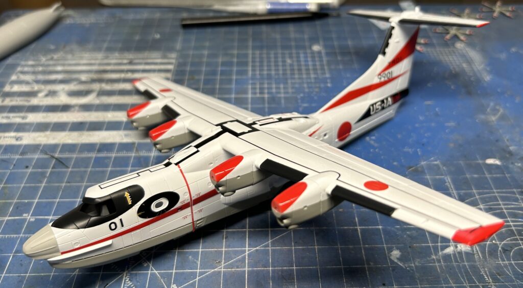アオシマ 1/144 US-2 「試作機」製作記 | JUNSANのミニチュア航空博物館